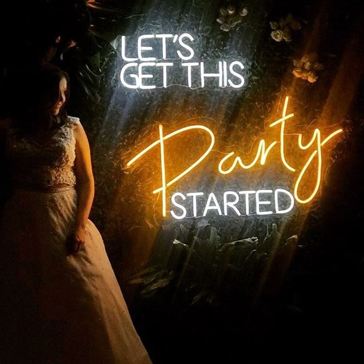 Party – sign-custom